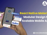 React Native Material Ui Modular Mobile Design Guide